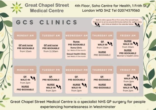 Clinics – Great Chapel Street